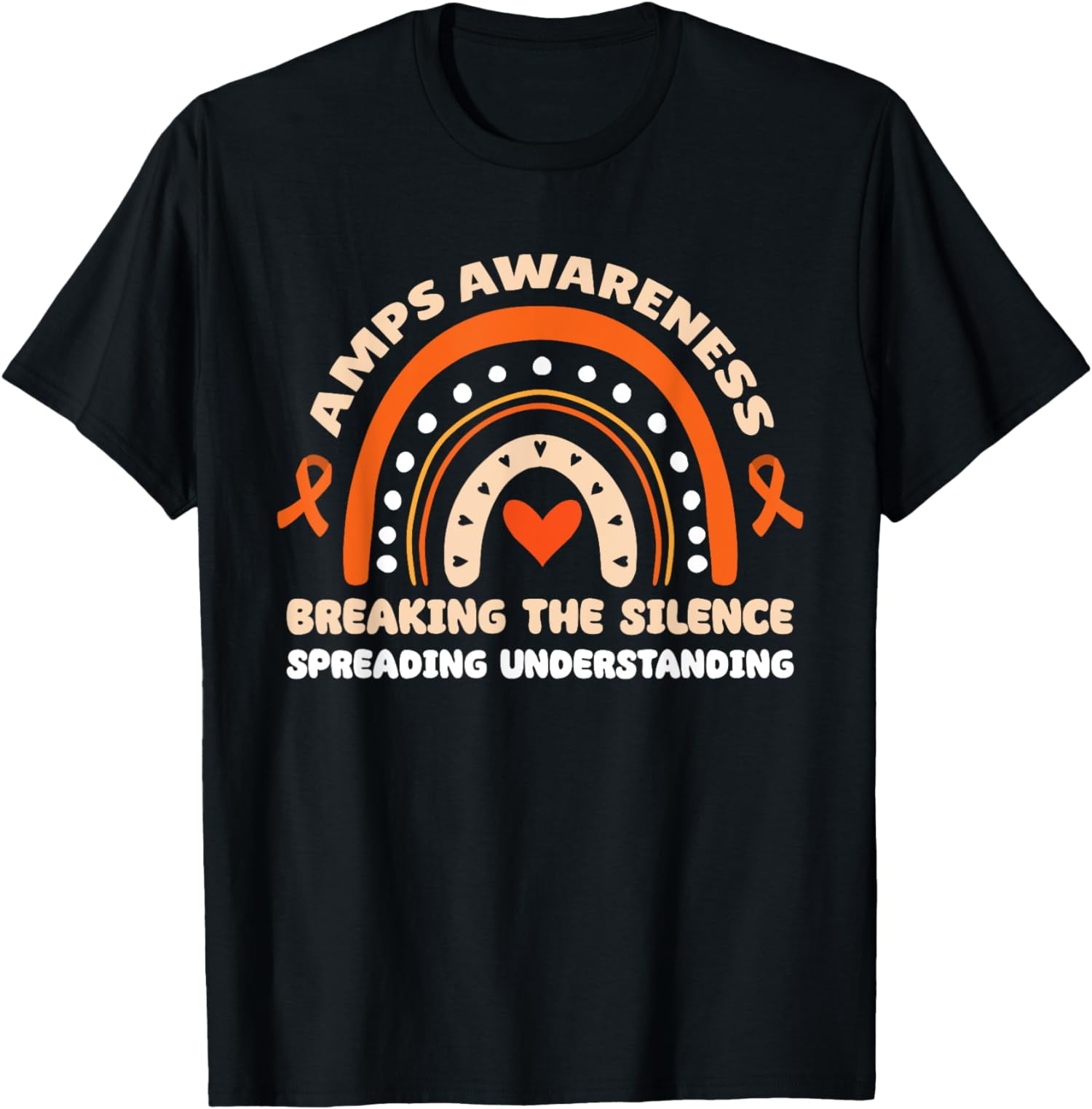Amps Awareness Breaking The Silence, Spreading Understanding T-Shirt - Walmart.com