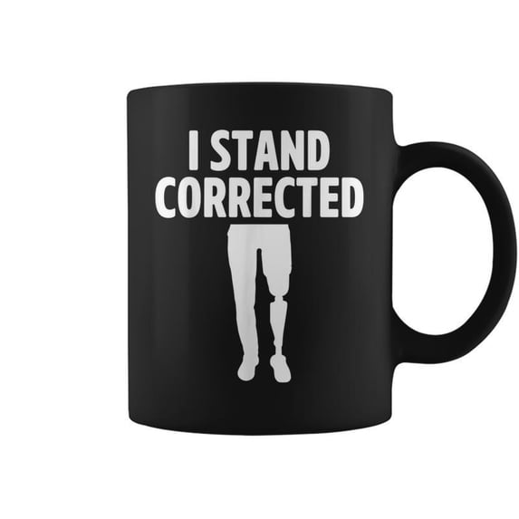 Ampu Humor Corrected Leg Arm Funny Recovery Gifts Coffee Mugs - Walmart.com
