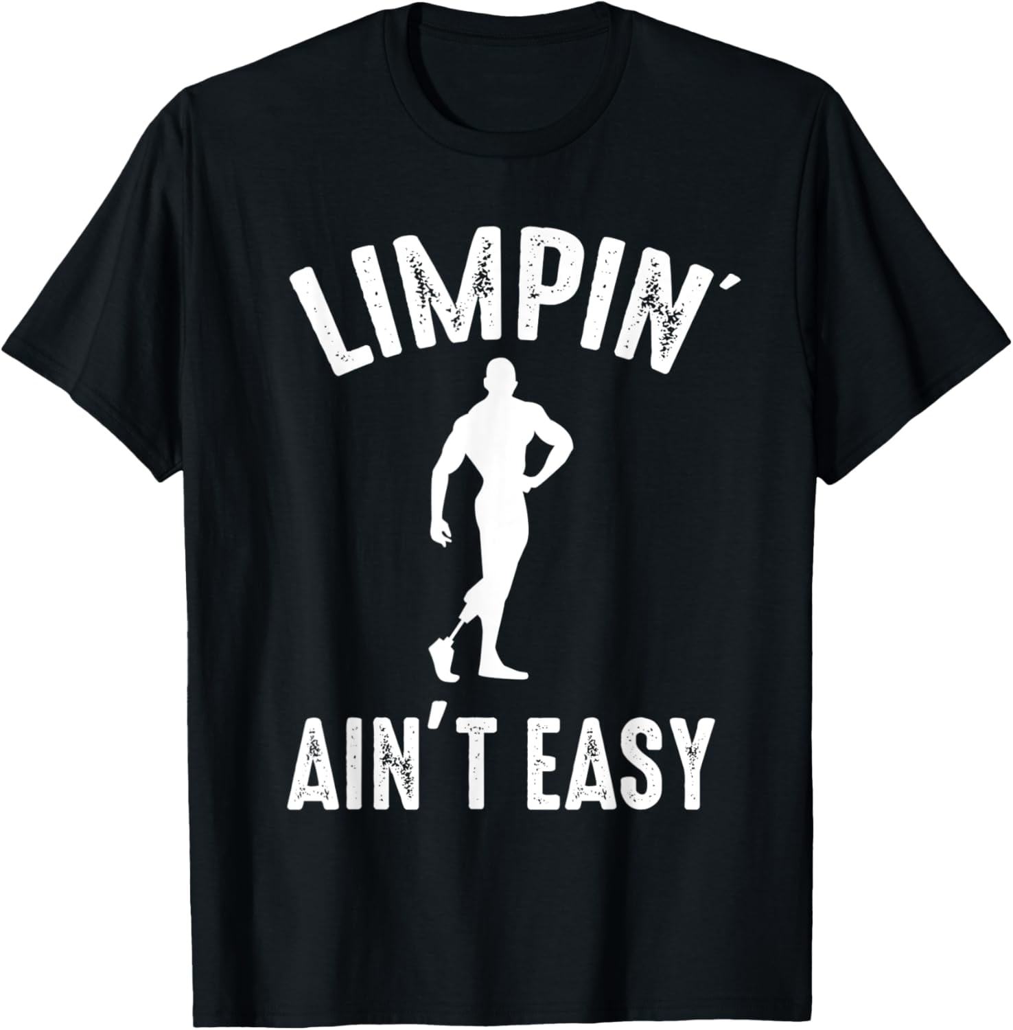 Amputated Leg Pun Prosthesis Joke T-Shirt - Walmart.com