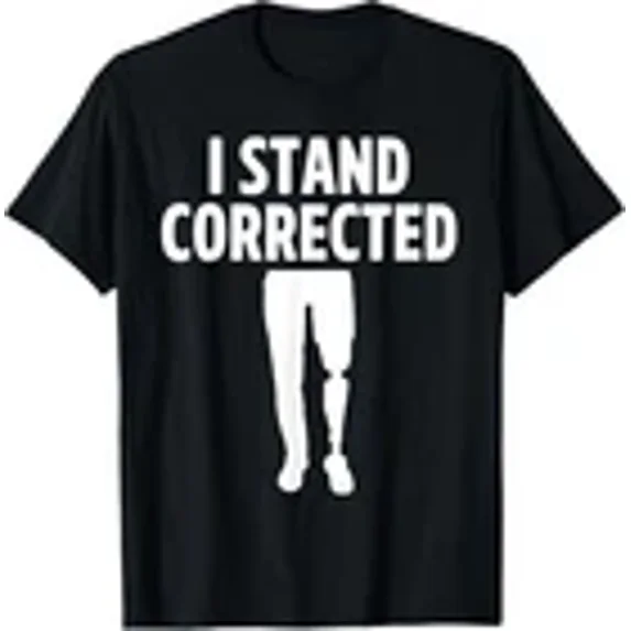 Amputee Humor Corrected Leg Arm Funny Recovery Surgery Gift Design ...
