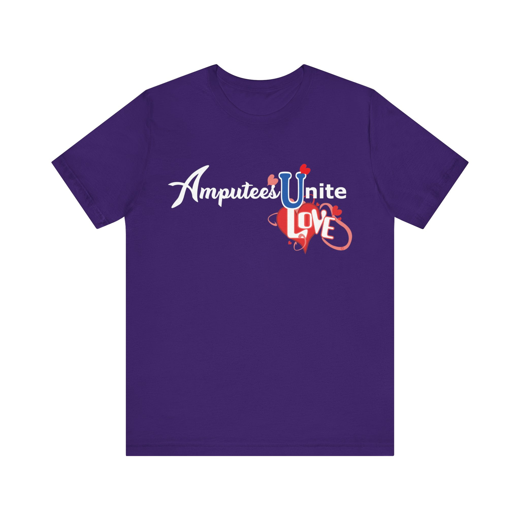Amputee TShirt “Amputees Unite V4” motivational and inspirational shirt ...