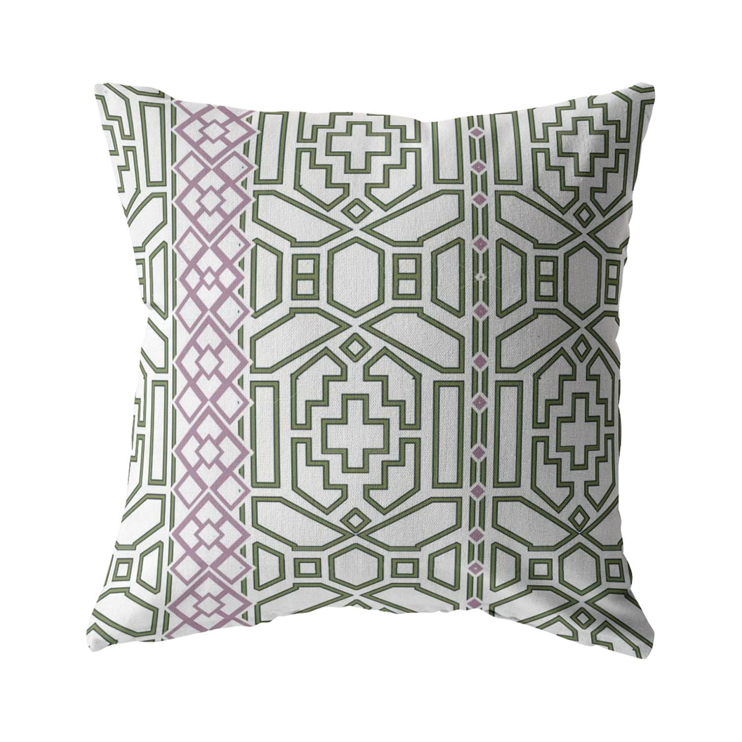 Amrita Sen Bird Maze Broadcloth Indoor Outdoor Blown and Closed Pillow ...