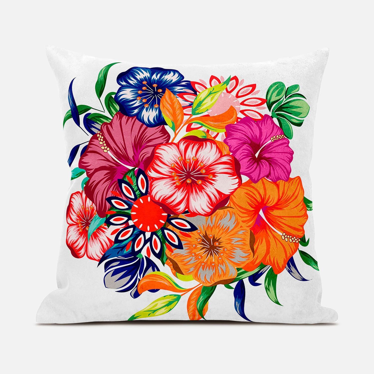 Amrita Sen Friendship Bouquet Indoor/Outdoor Pillow with Removable ...