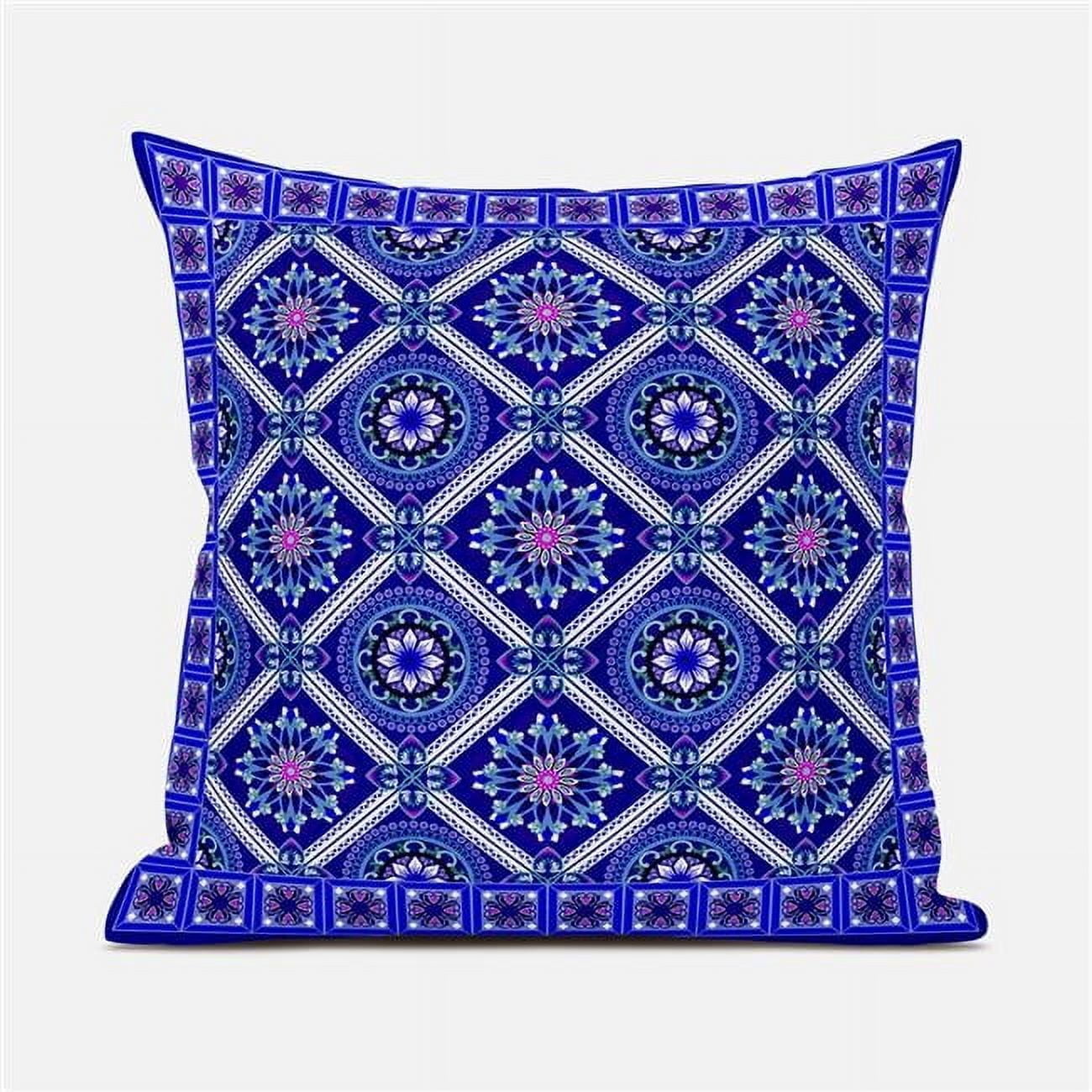 Amrita Sen Designs CAPL1037FSDS-ZP-18x18 18 x 18 in. Mandala Floral ...