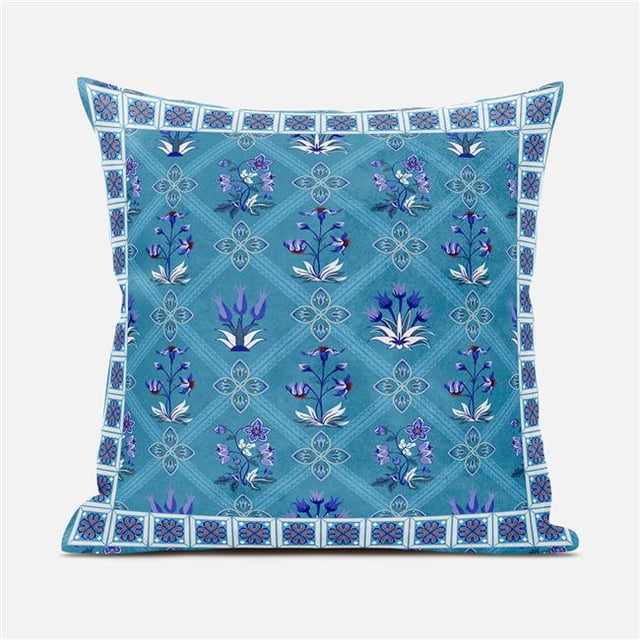 Amrita Sen Designs CAPL1059BrCDS-ZP-18x18 18 x 18 in. Mughal Art ...