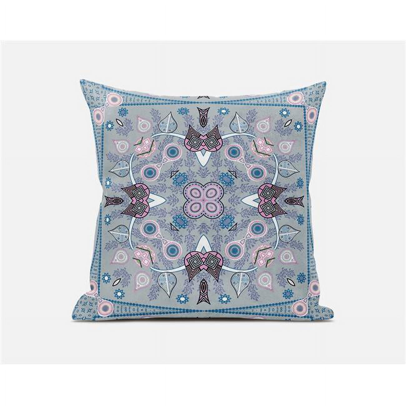 Amrita Sen Designs 26 x 26 in. Paisley Leaf Geo Broadcloth Indoor ...