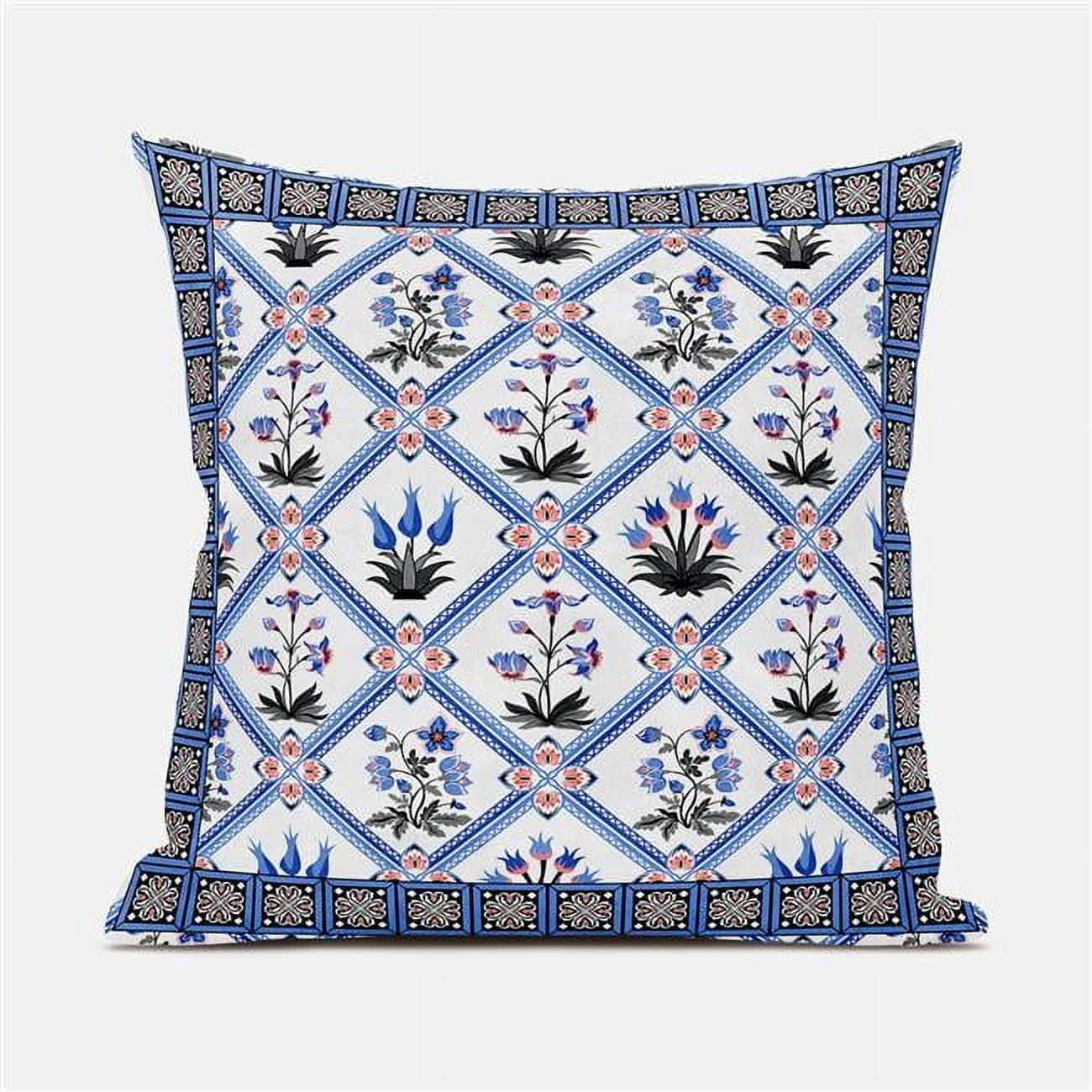 Amrita Sen Designs CAPL1056FSDS-ZP-20x20 20 x 20 in. Mughal Art Suede ...