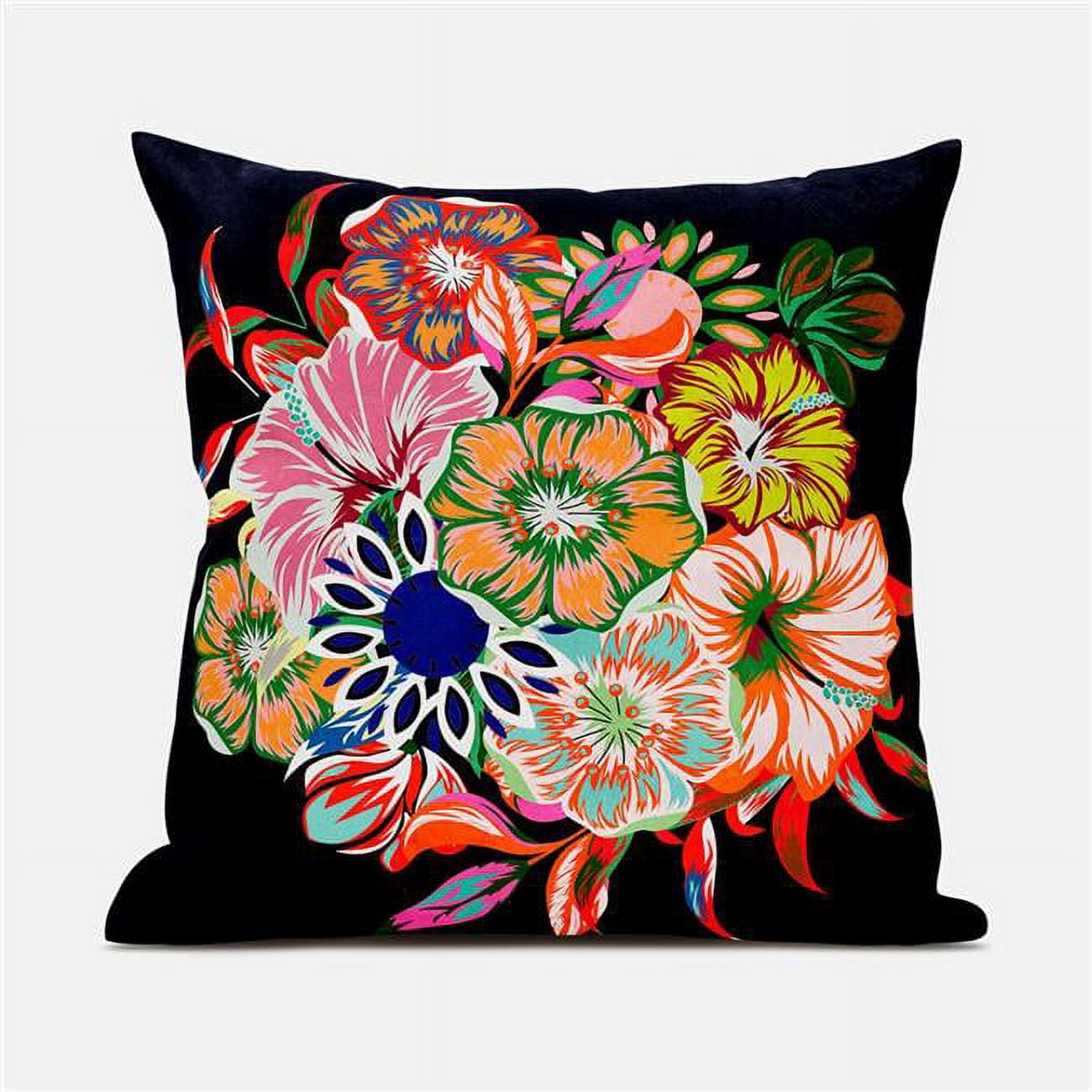 Amrita Sen Designs 18 x 18 in. Friendship Bouquet Broadcloth Indoor ...