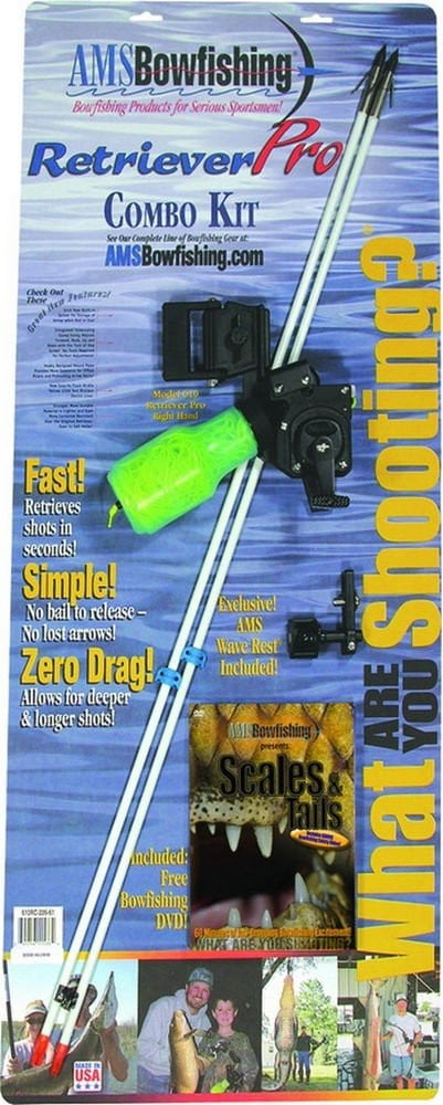 Ams Bowfishing Retriever Pro Combo Kit Rh 610-CMB-RH - Walmart.com