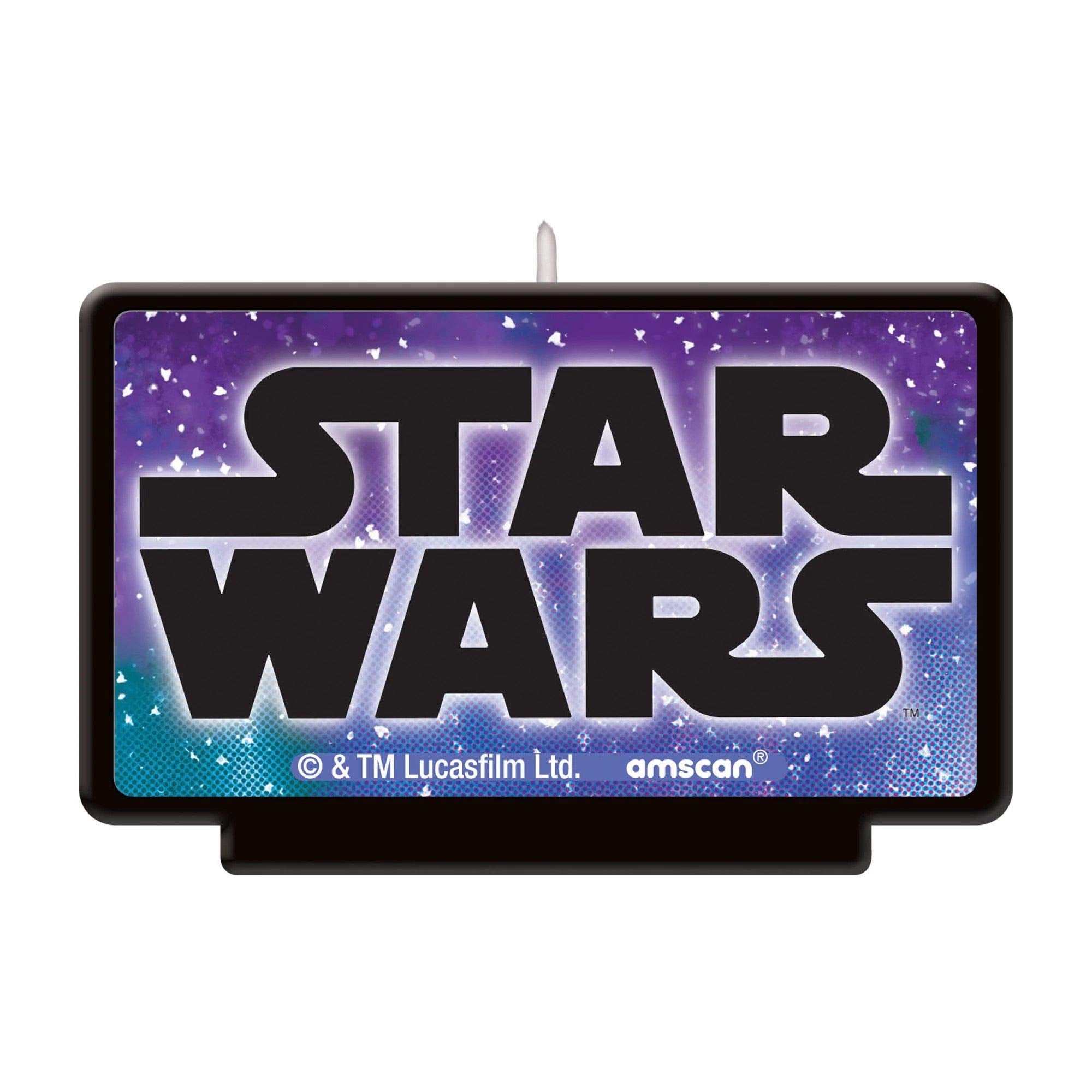 Amscan 170778 Star Wars Galaxy Birthday Candle - Walmart.com