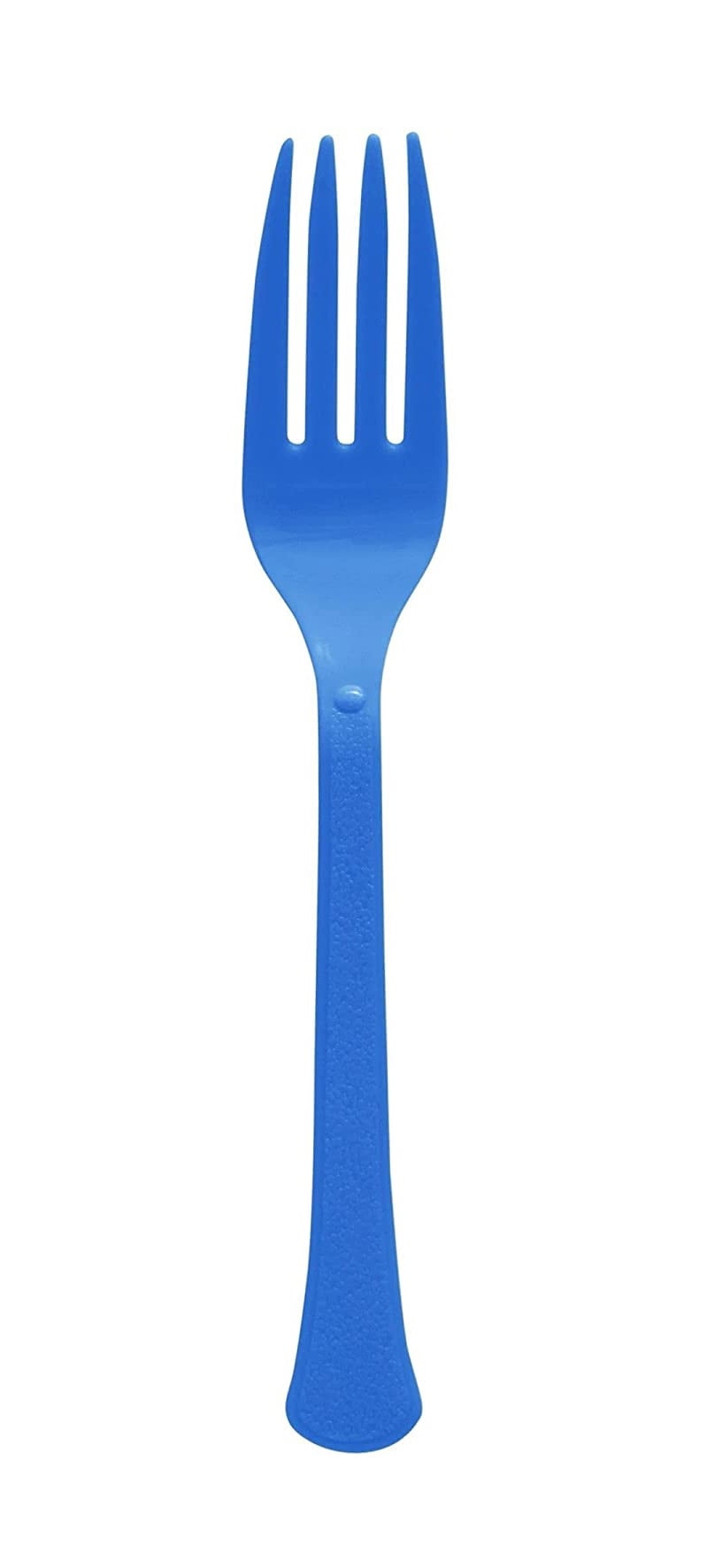 Premium Bright Royal Blue Plastic Forks, 50ct, Full - Walmart.com