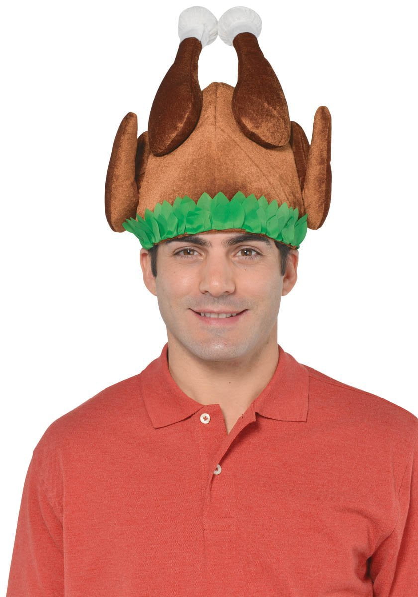 Amscan Autumn Cooked Turkey Hat, Brown - Walmart.com