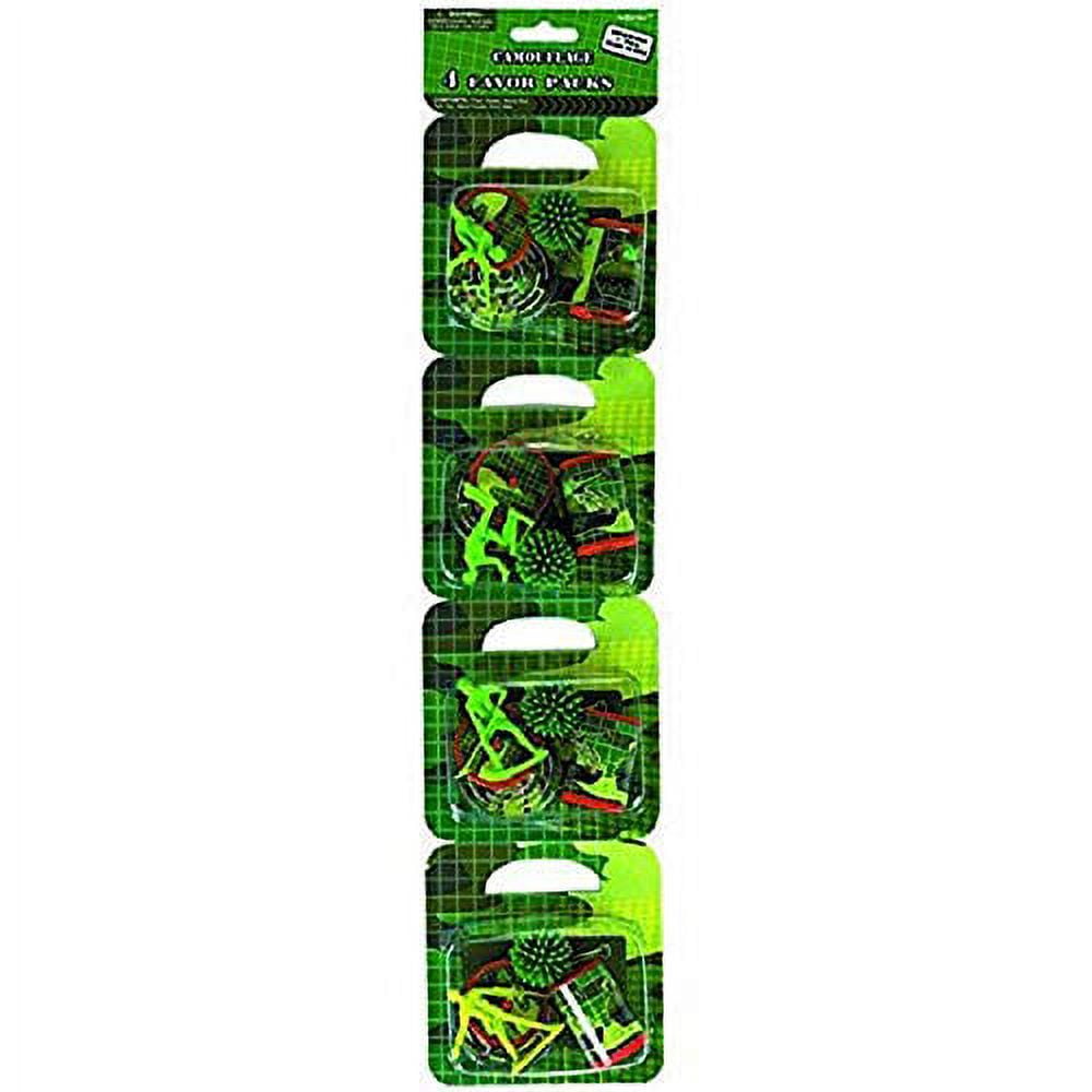 Amscan BB399787 Army Camo Favor Packs -4 Pack - Walmart.com