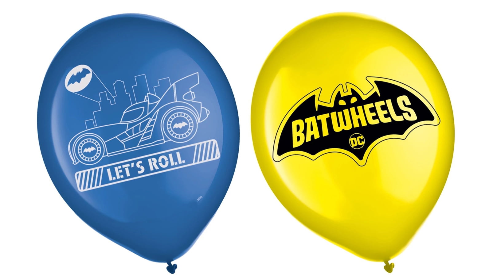 Amscan Bat Wheels Latex Balloons (6ct) - Walmart.com