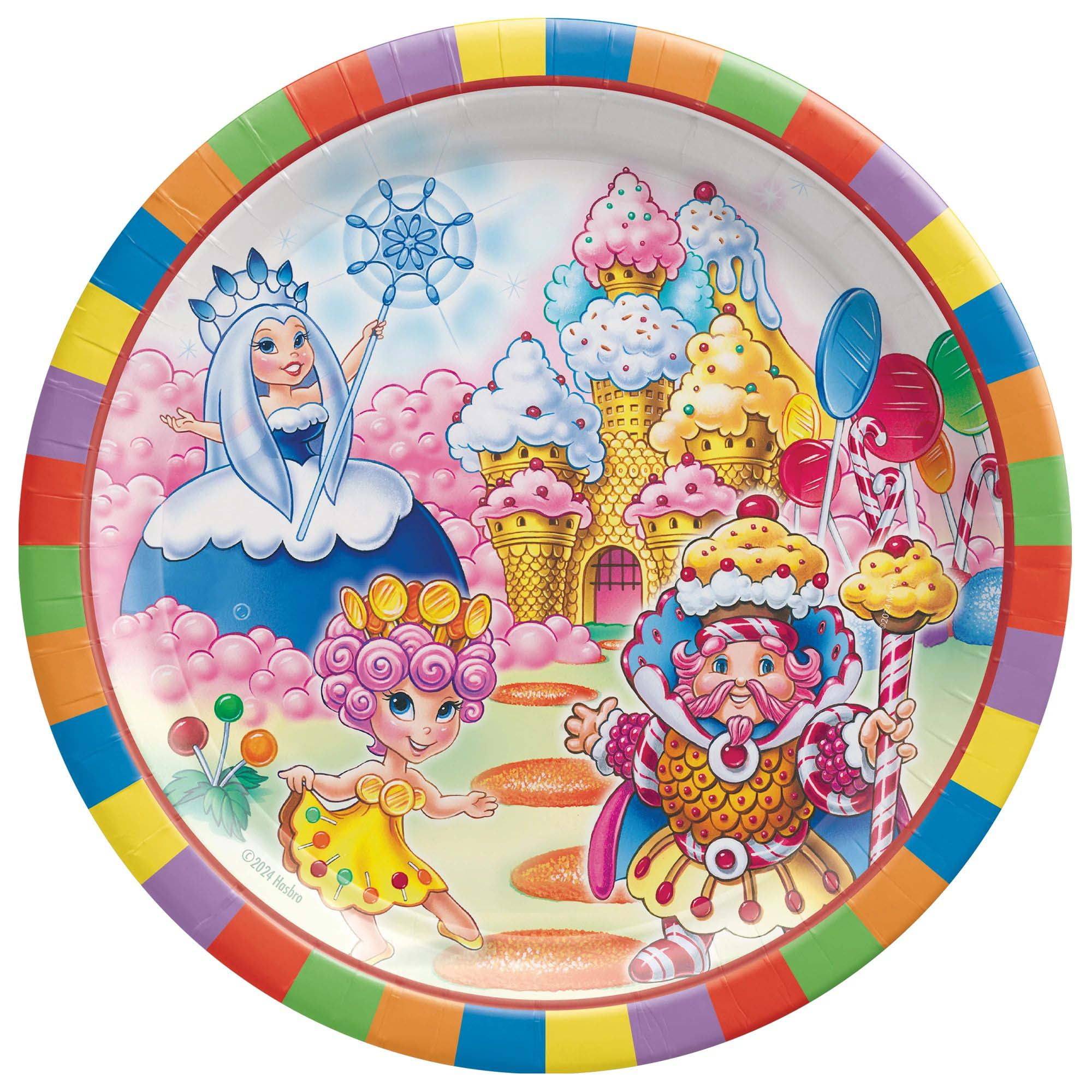 Amscan Candyland Large Paper Plates (8ct) - Walmart.com