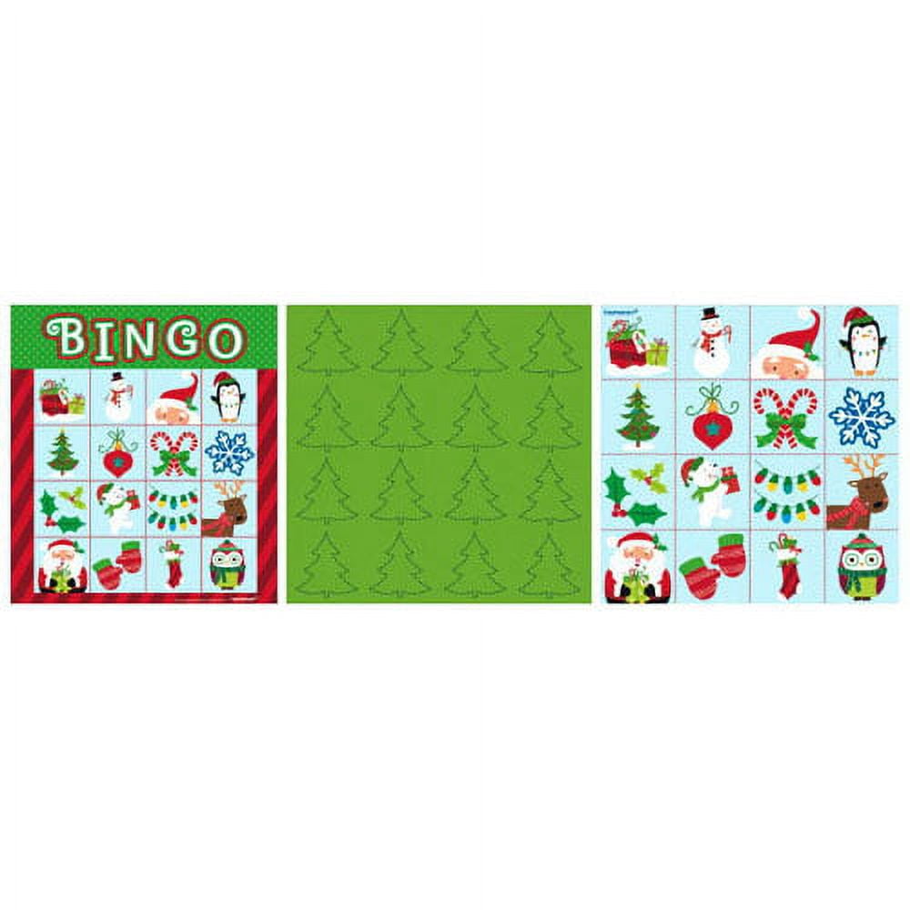 Amscan Christmas Bingo, Multicolor, Pack Of 3 Games - Walmart.com
