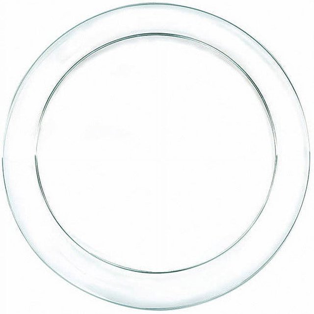 Amscan Clear Plastic Dinner Plates (Pack of 24) - Walmart.com