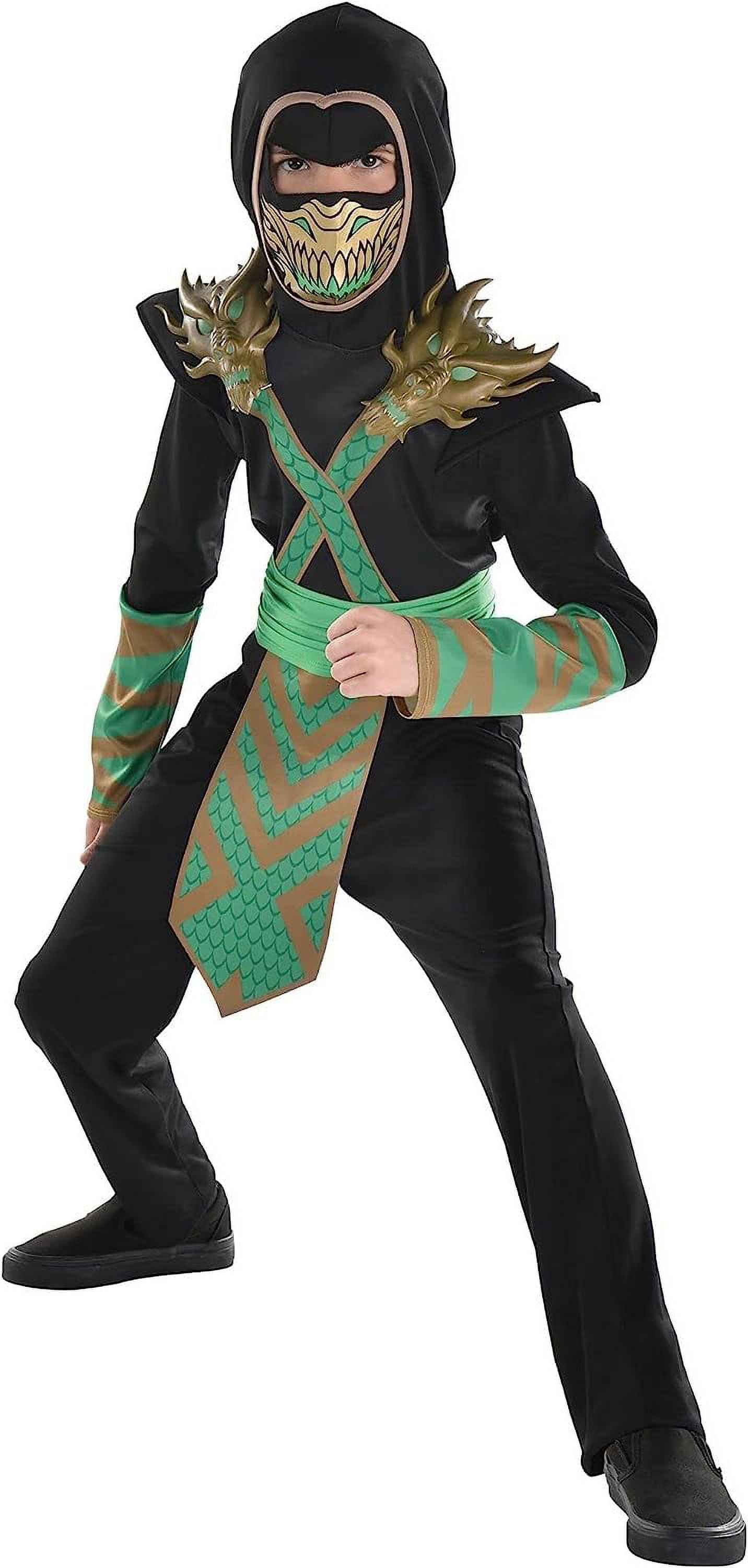 Amscan - Dragon Ninja Costume - Small (4-6) - Walmart.com