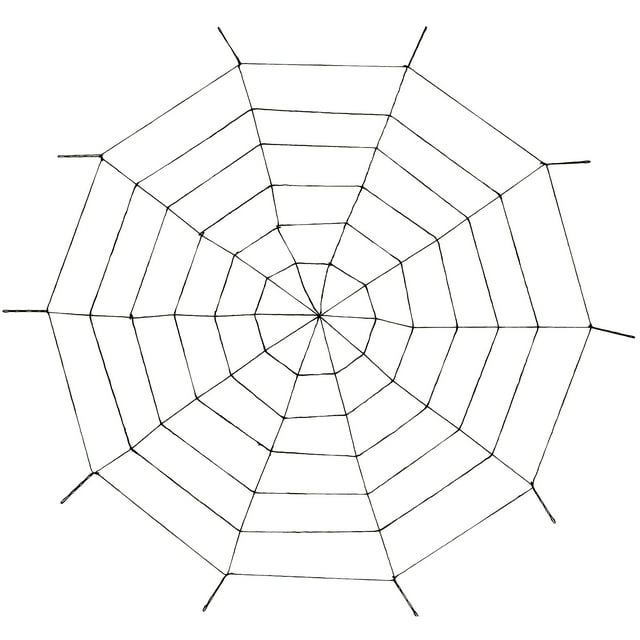Amscan Giant Rope Spiders Web Decoration 1.5m - Walmart Business Supplies