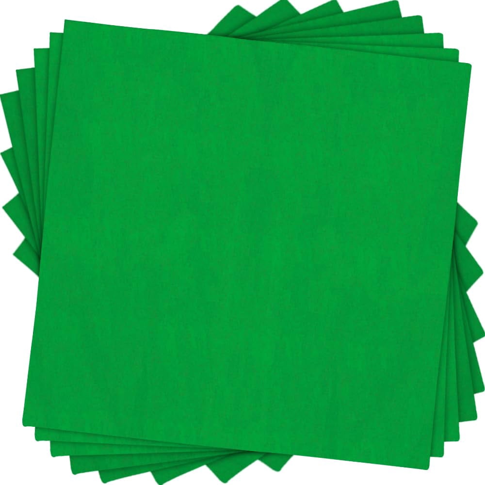 Amscan Solid Green Gift Wrap Tissue Paper for Present Wrapping, 20" x ...