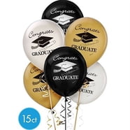 Anagram Congrats Grad Cap School Colors Cluster SuperShape 31in Foil ...