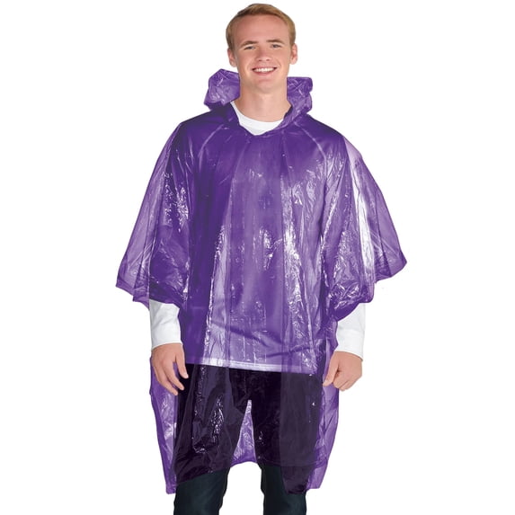 Amscan Mardi Gras Rain Poncho – 10 Count - Walmart.com