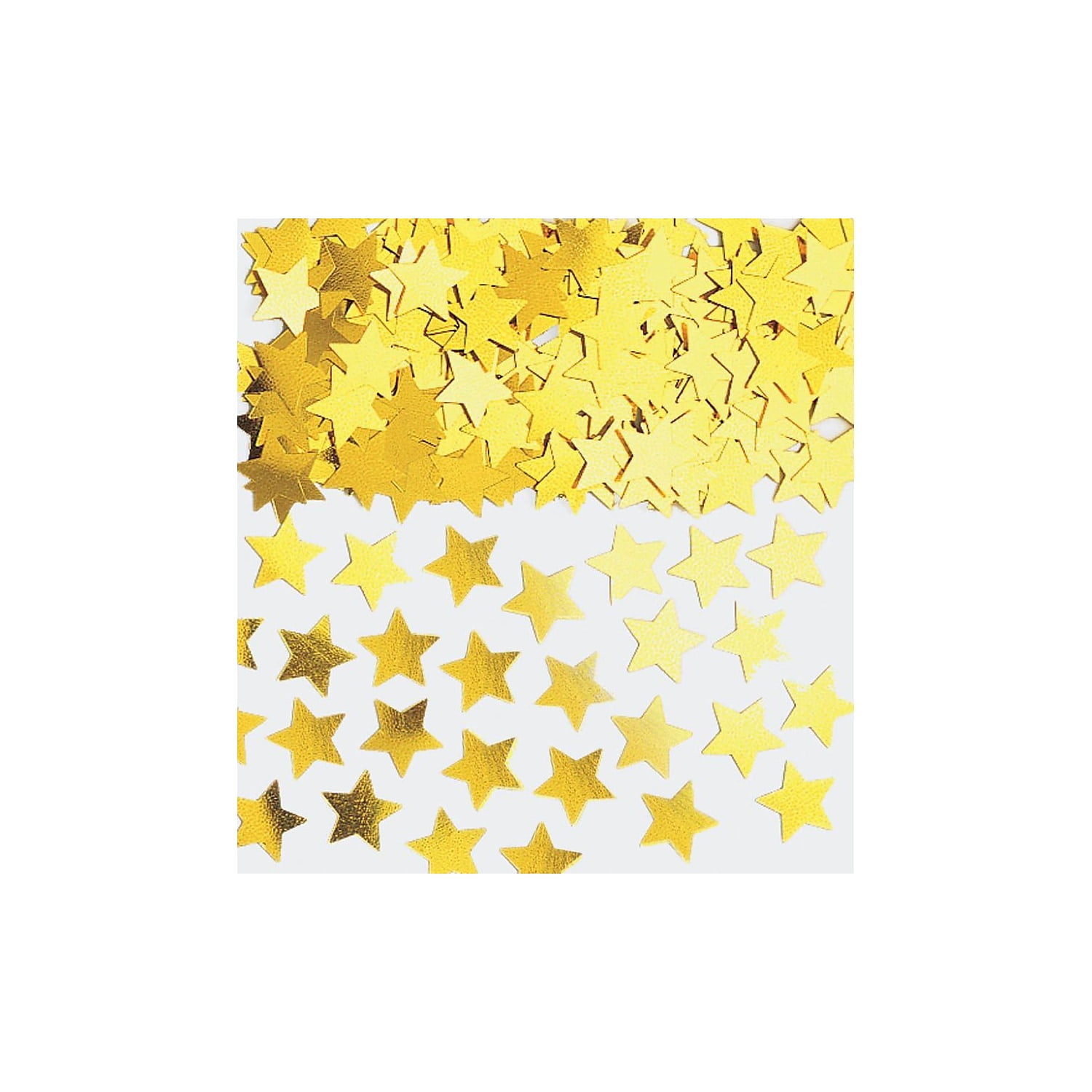 Amscan Mini Stars Confetti; 0.25oz Gold - Walmart.com