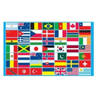 Presco Standard Pennant Flags: 60 ft. (Alternating 6 Colors) - Walmart.com