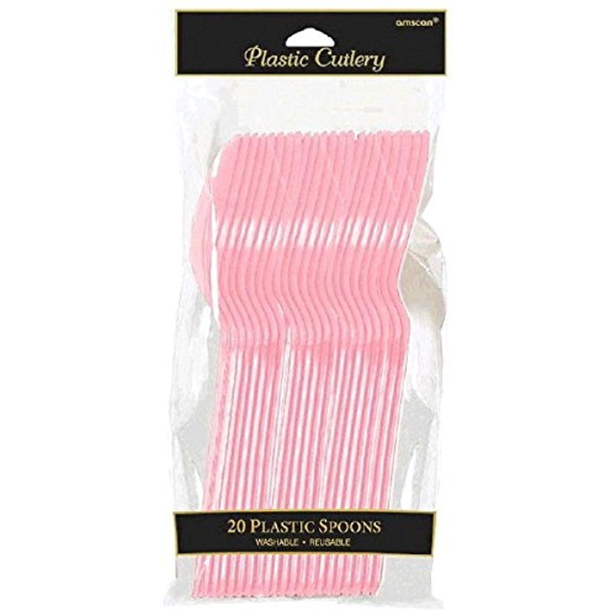Amscan New Pink Plastic Spoons, 20 Ct. - Walmart.com