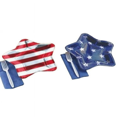 Amscan - Plate - Size 7.01 in - round - disposable - multicolor (pack ...