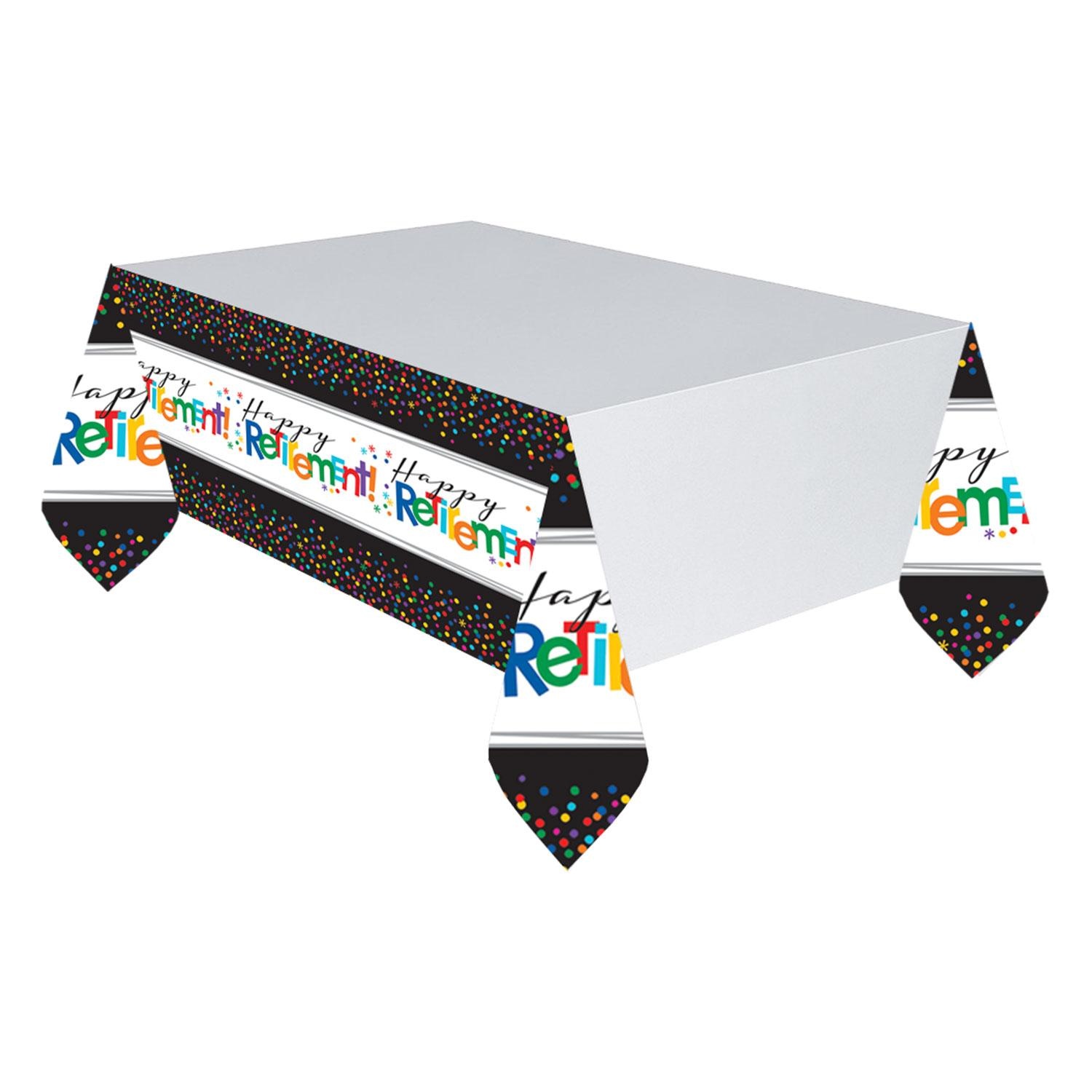 Amscan Plastic Retirement Party Table Cover - Walmart.com