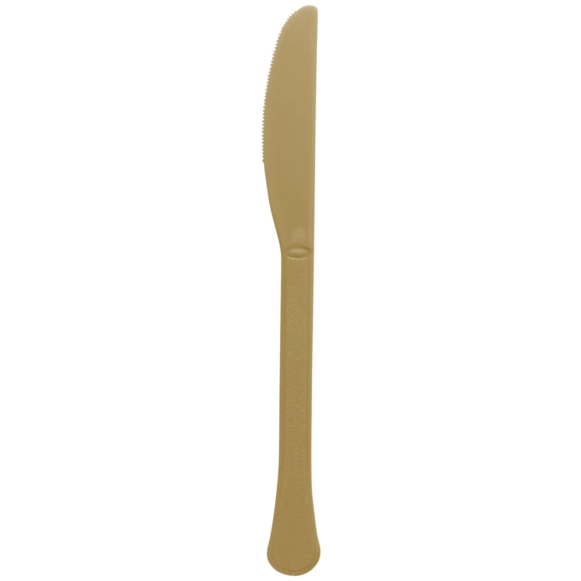 Amscan Premium Heavy Weight Plastic Party Supply Disposable-Knives ...