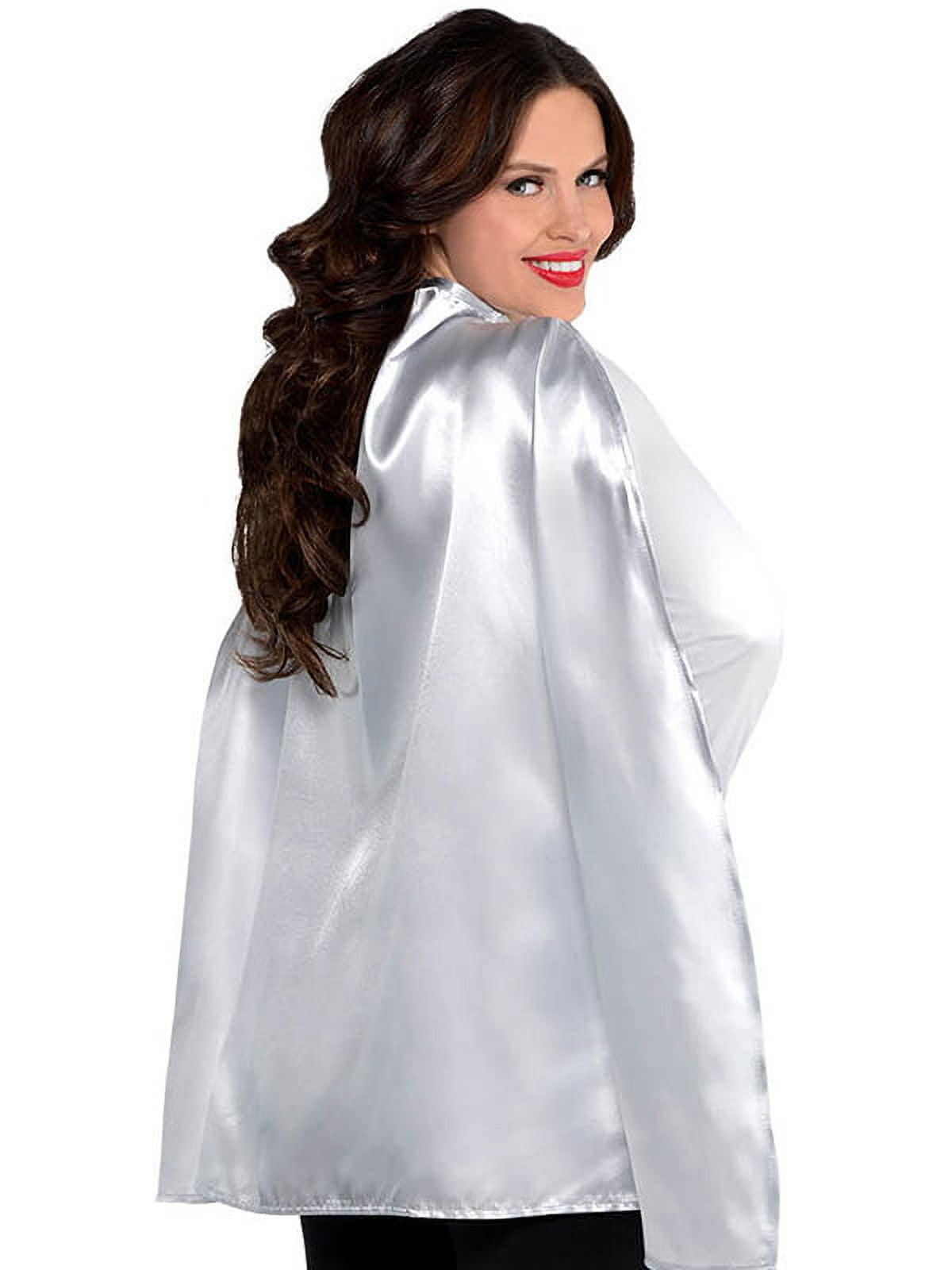 Amscan, Silver, Cape Costume, One Size, 1 Pc - Walmart.com
