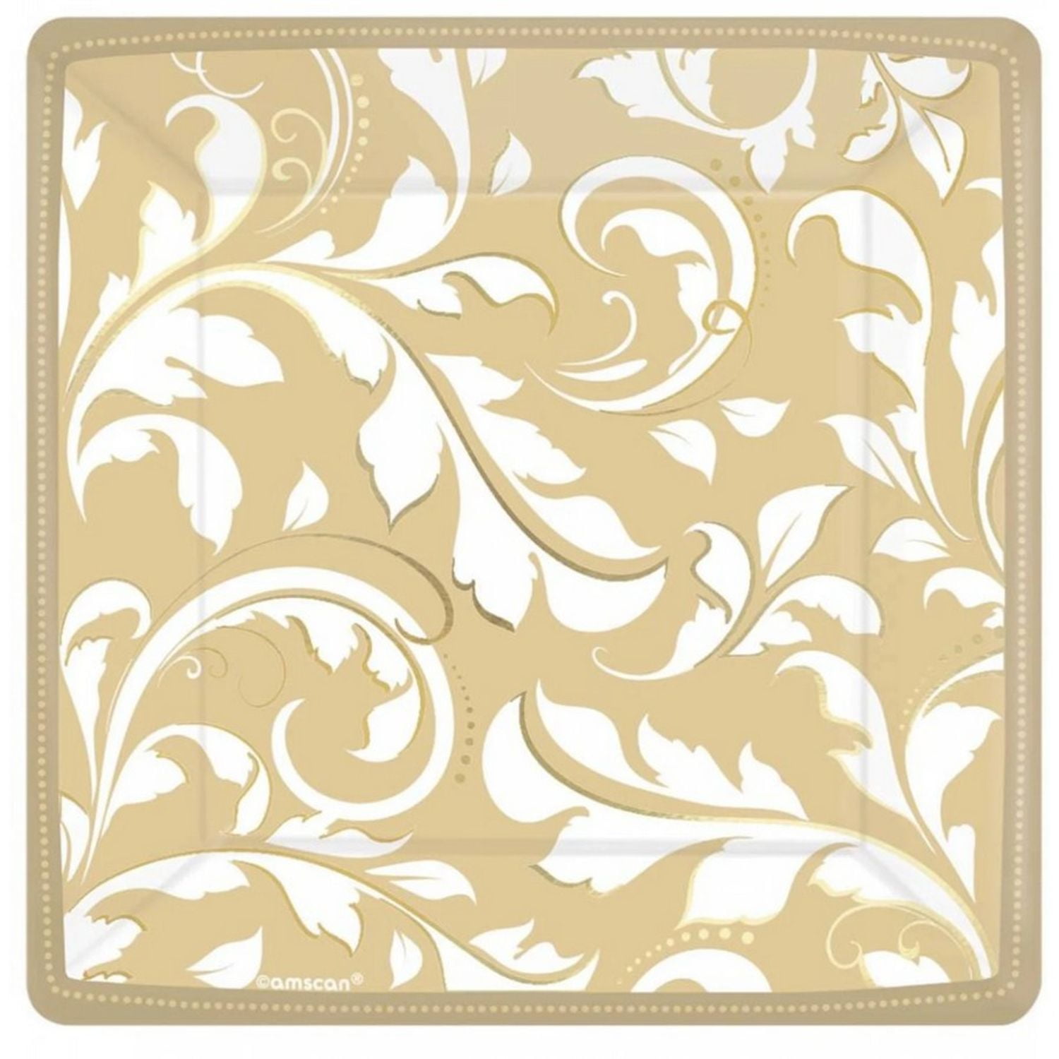 Amscan Square Party Plates (Pack of 8) - Walmart.com