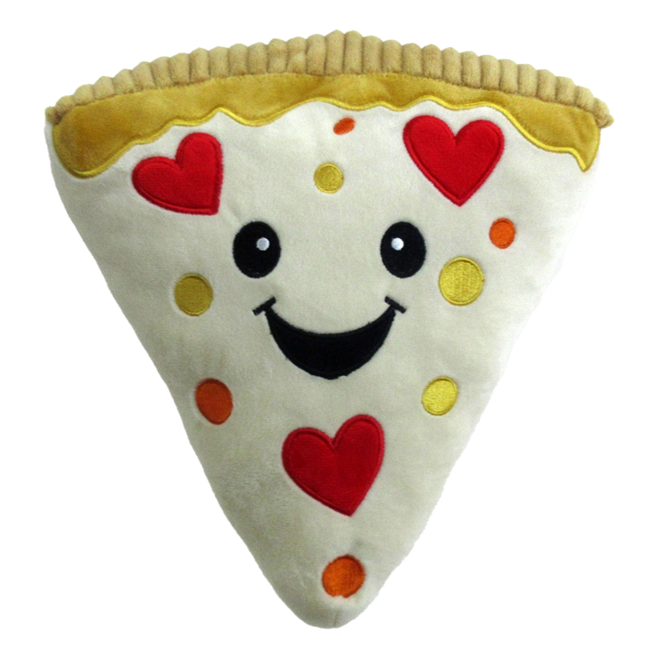 Amscan Valentine’s Day Heart-Pepperoni Pizza Plush Toy – 2 Count ...