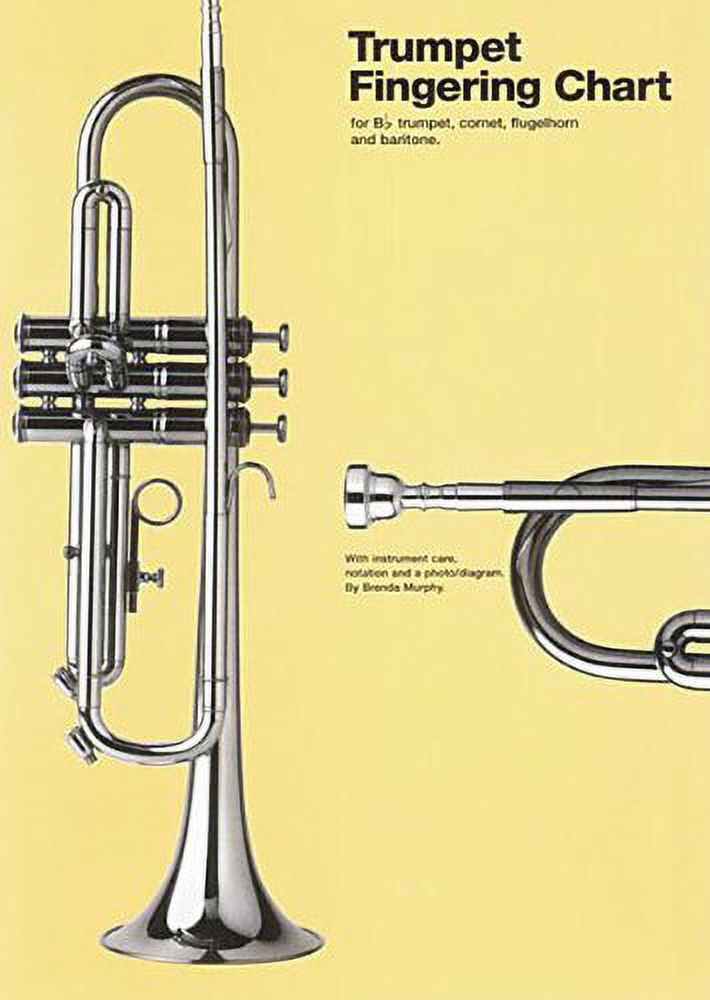 Pre-Owned Amsco Trumpet Fingering Chart (Amsco Fingering Charts ...