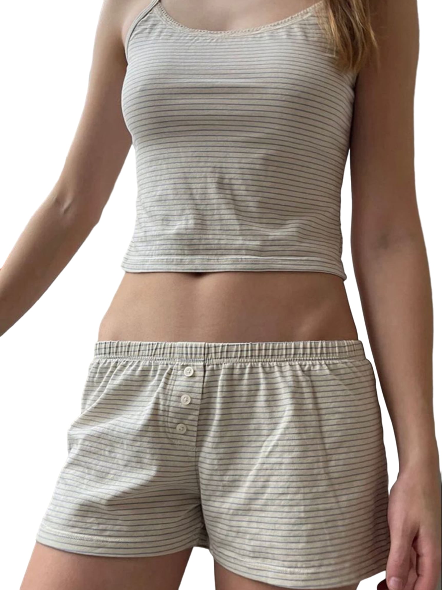 Amshibel Women Y2k Lounge Shorts Floral Print Low Rise Sexy Micro ...