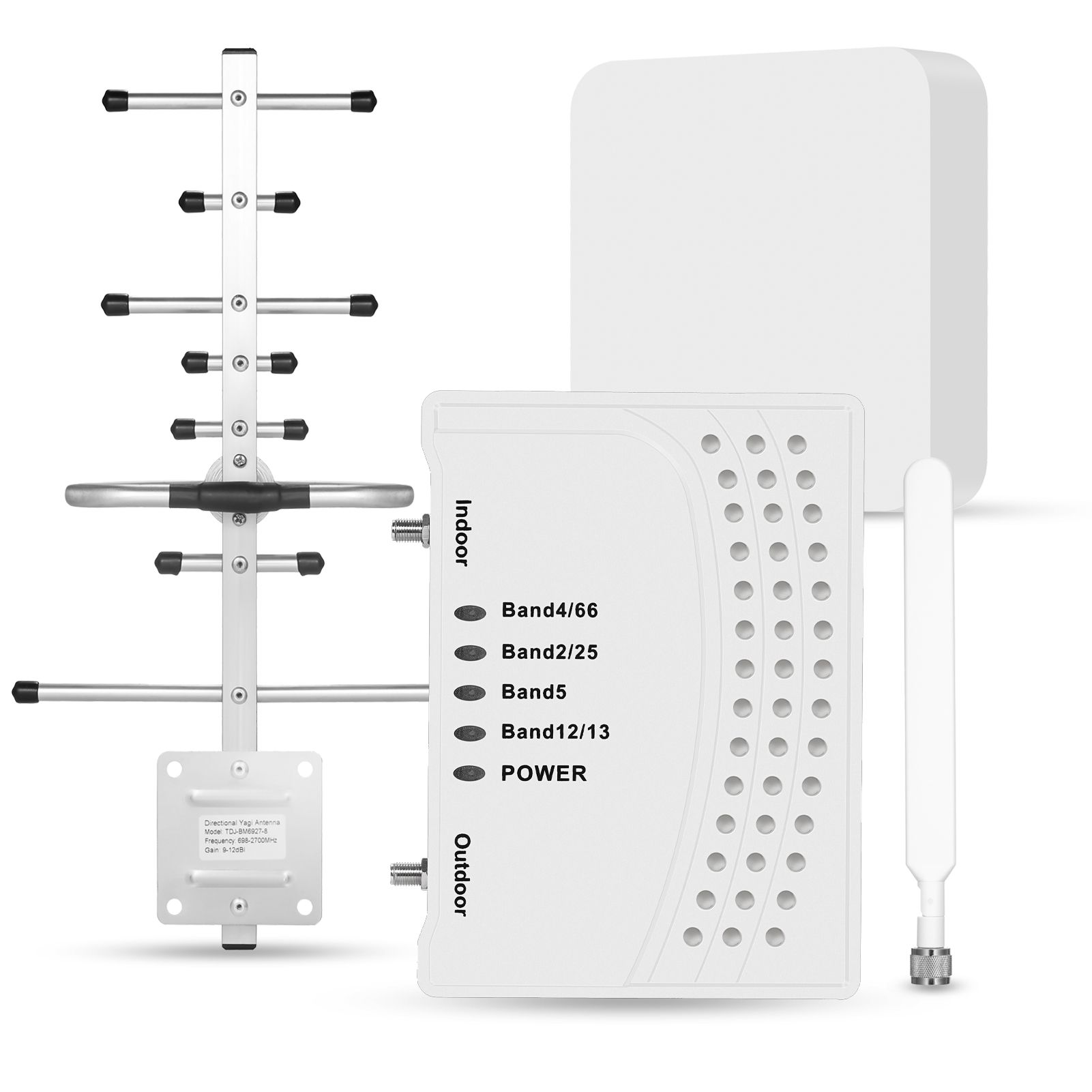 onn. Indoor/Outdoor Antenna Amplifier Signal Booster - Walmart.com