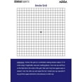 Amsler Eye Grid with Magnetic Back - Daily Vision Screening Tool for ...