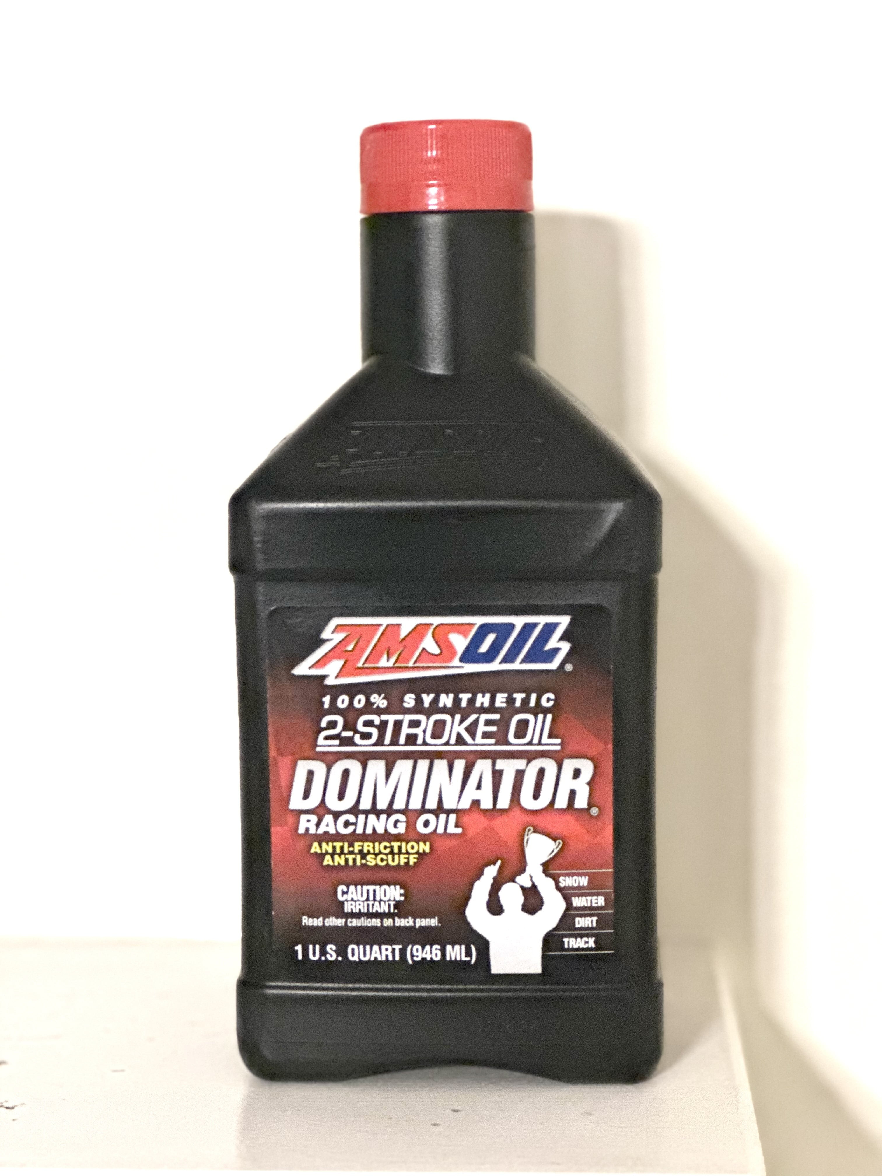 Amsoil 100% Synthetic 2-Stroke Oil Dominator Racing Oil - 1 Quart ...
