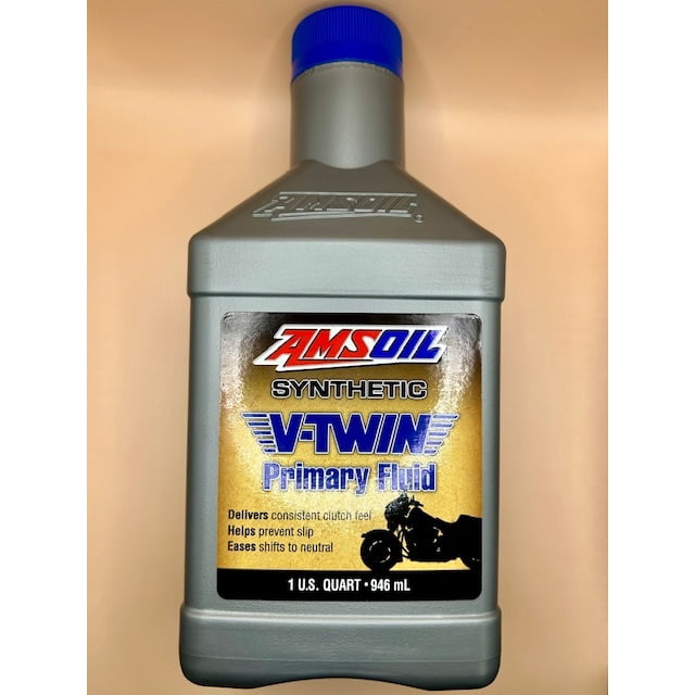 Amsoil Synthetic V-TWIN Primary Fluid 1 U.S Quart - Walmart.com