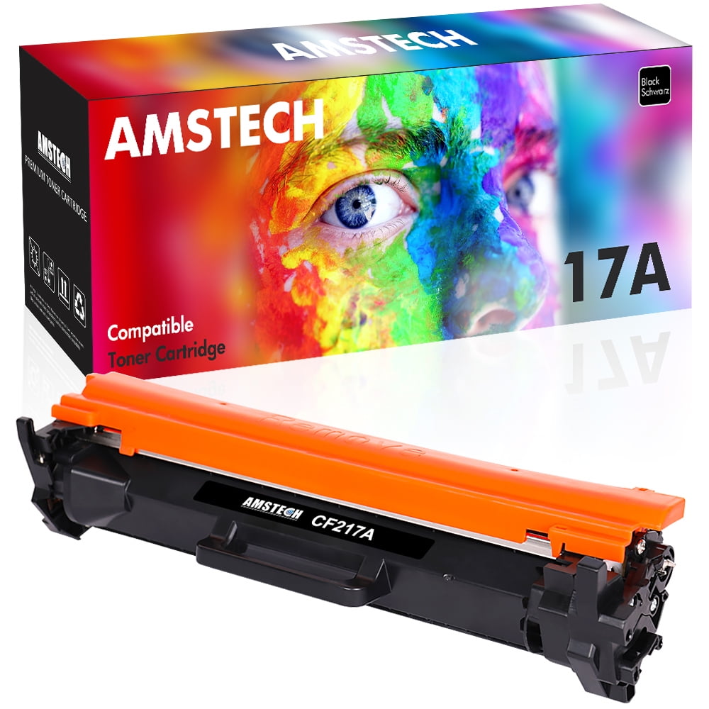Amstech 1-Pack Compatible Toner for HP 17A CF217A Toner for HP LaserJet ...