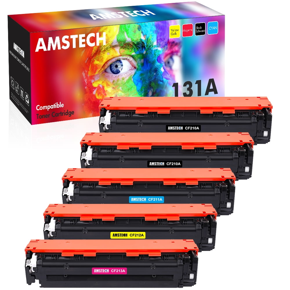 Free Shipping! Amstech Compatible Toner for HP CF210A CF211A CF212A ...