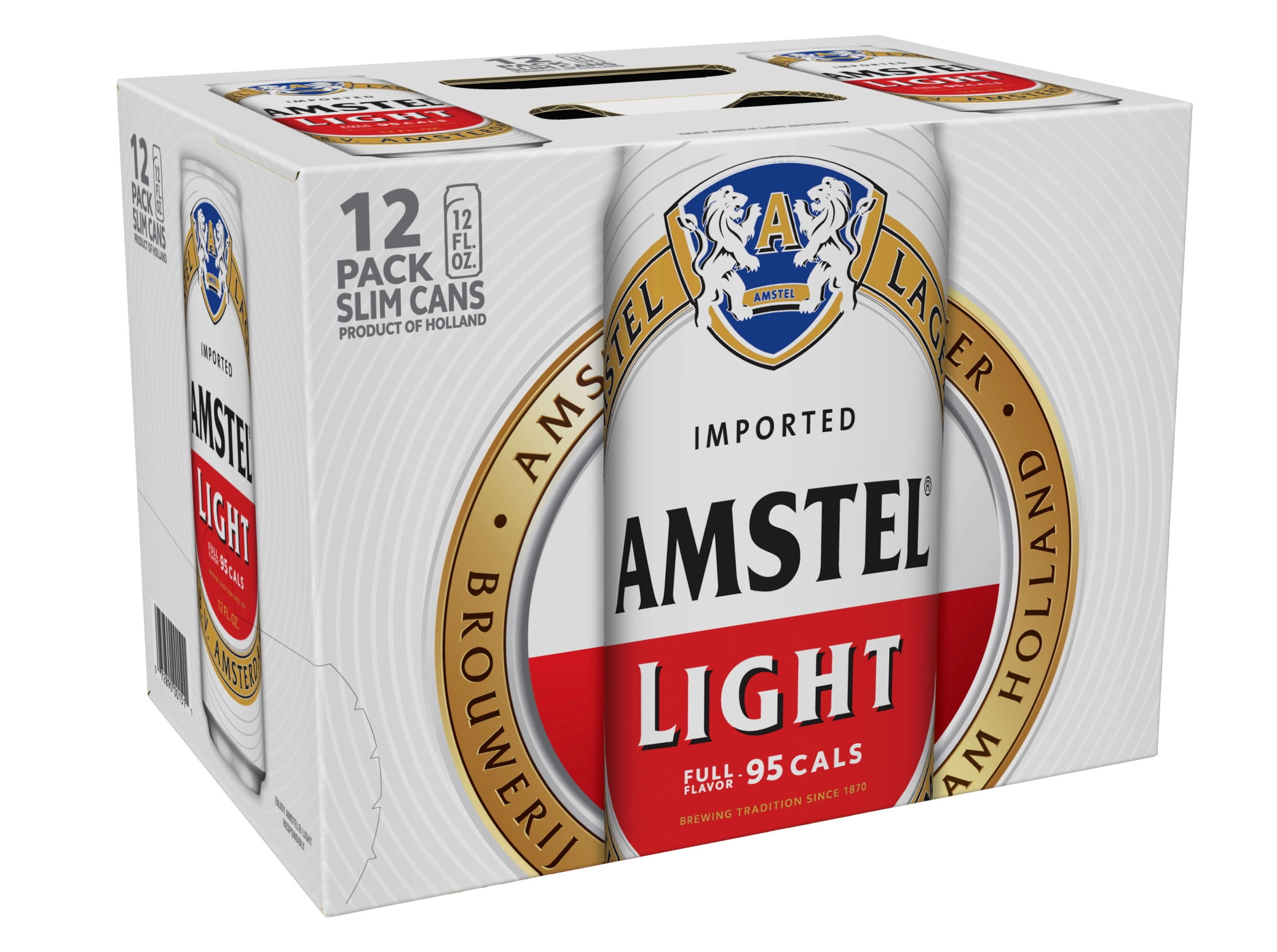 Amstel Light Lager Beer, 12 Pack, 12 fl oz Cans - Walmart.com