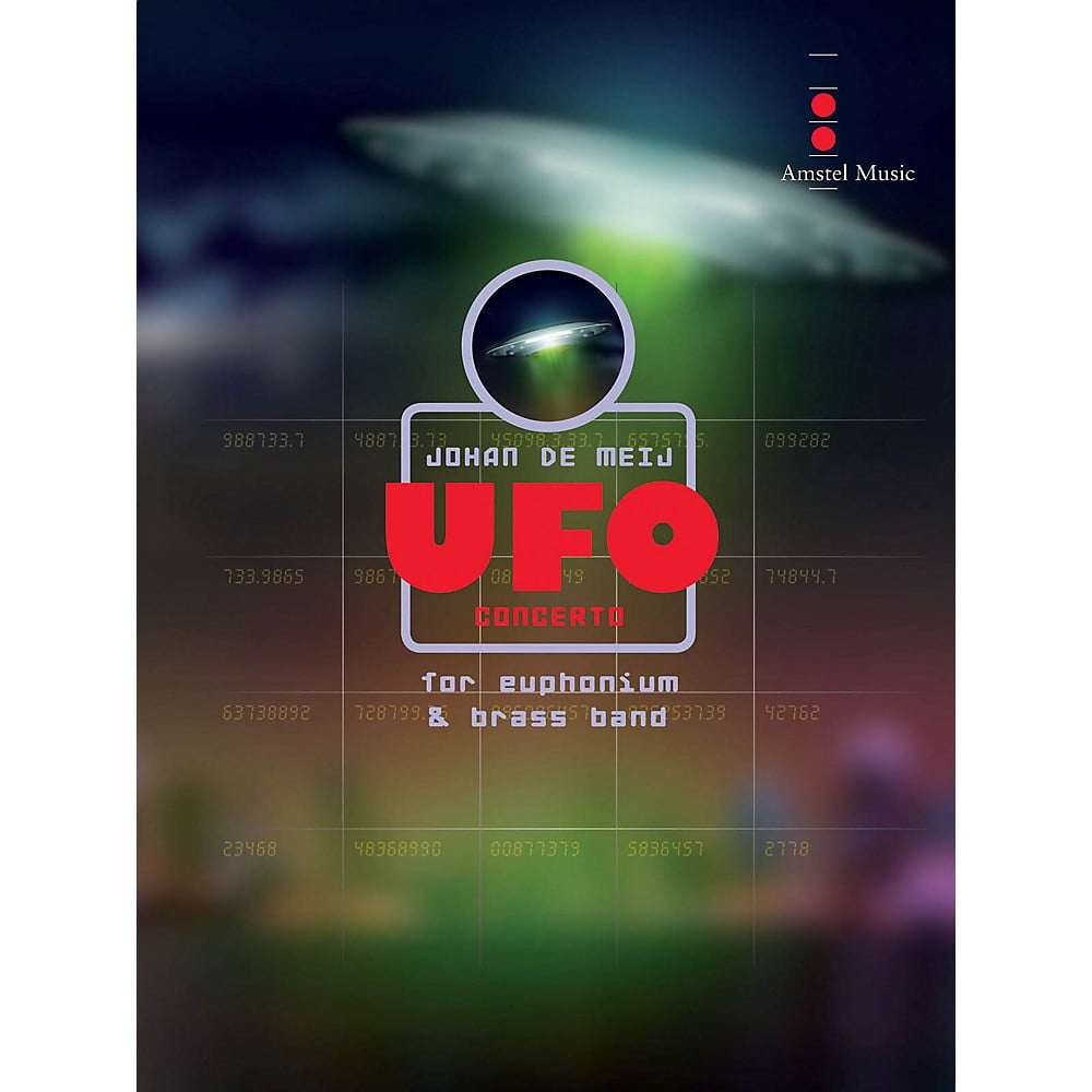 Amstel Music UFO Concerto (for Euphonium and Brass Band) (Score Only ...