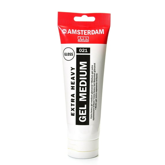Amsterdam Acrylic Mediums, Extra-Heavy Gel, Glossy, 250 mL, Pack Of 2 ...