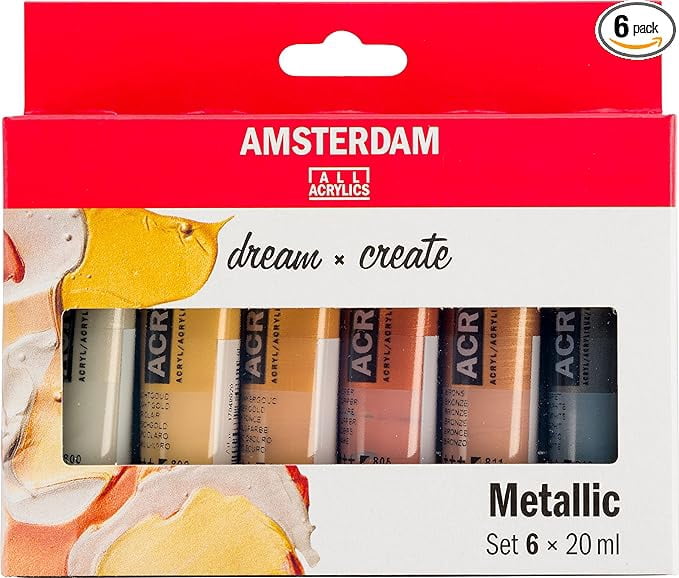 Amsterdam Royal Talens Standard Series Acrylic Color, 20ml Tubes, Set ...