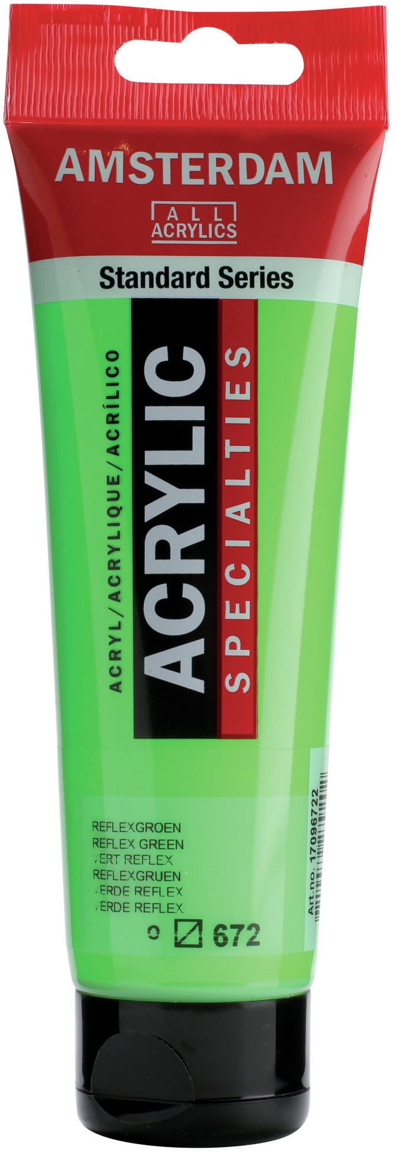Amsterdam Standard Acrylic Paint 120ml-Reflex Green - Walmart.com