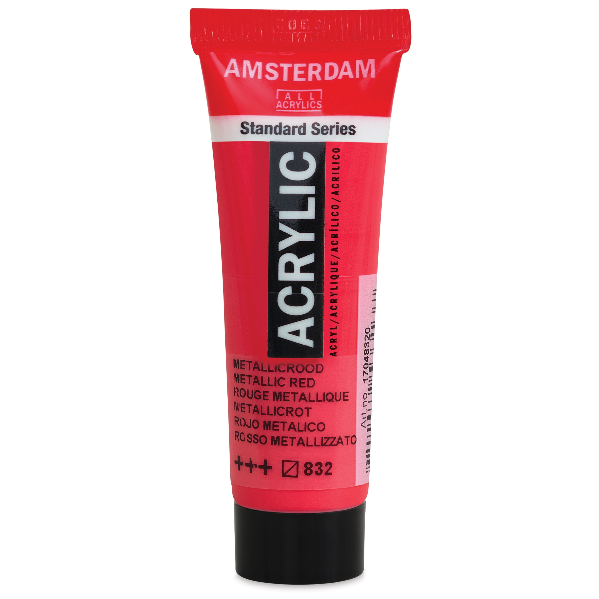 Amsterdam Standard Series Acrylic - Metallic Red, 20 ml Tube - Walmart.com