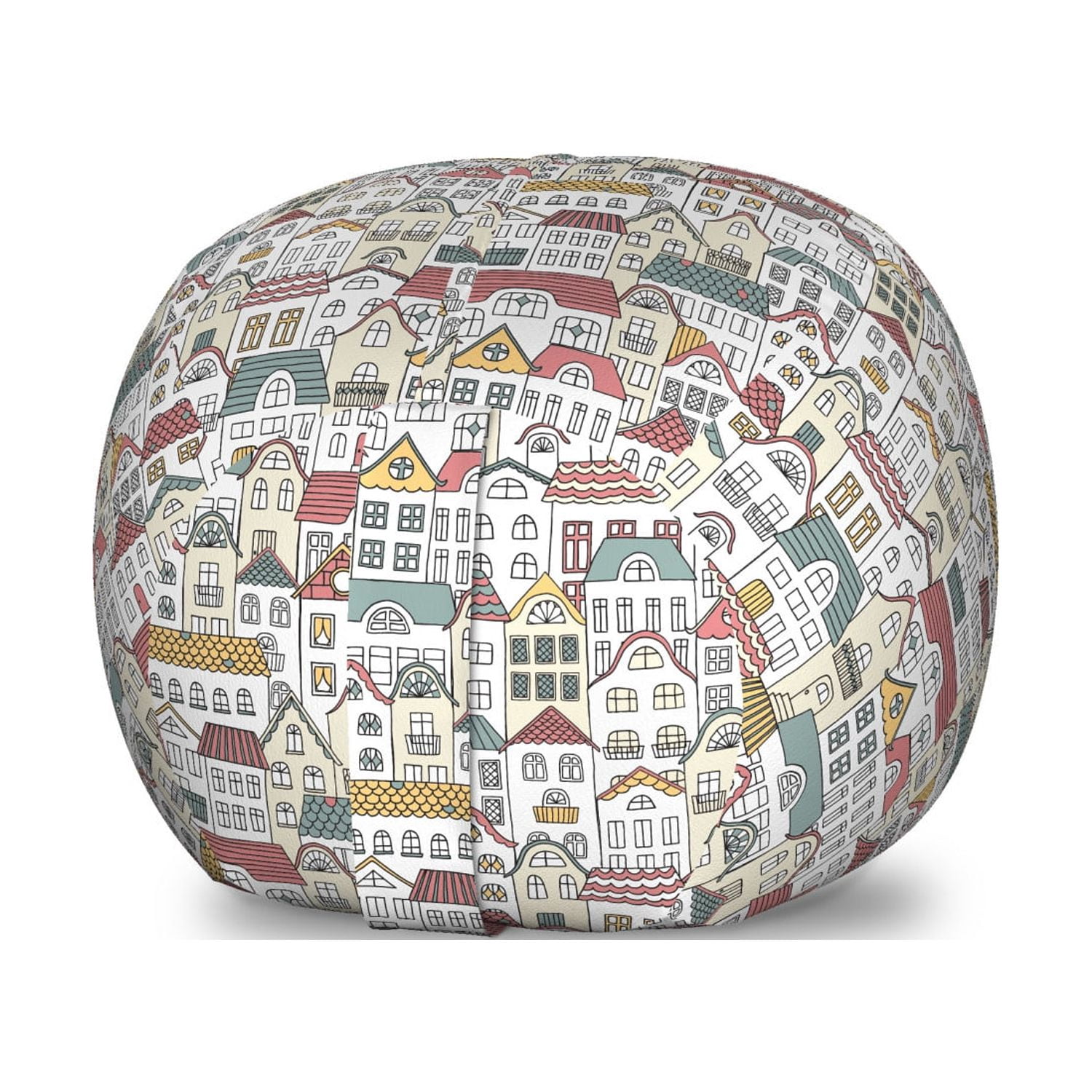 Amsterdam Storage Toy Bag Chair, Town Apartment Buildings Tourism ...
